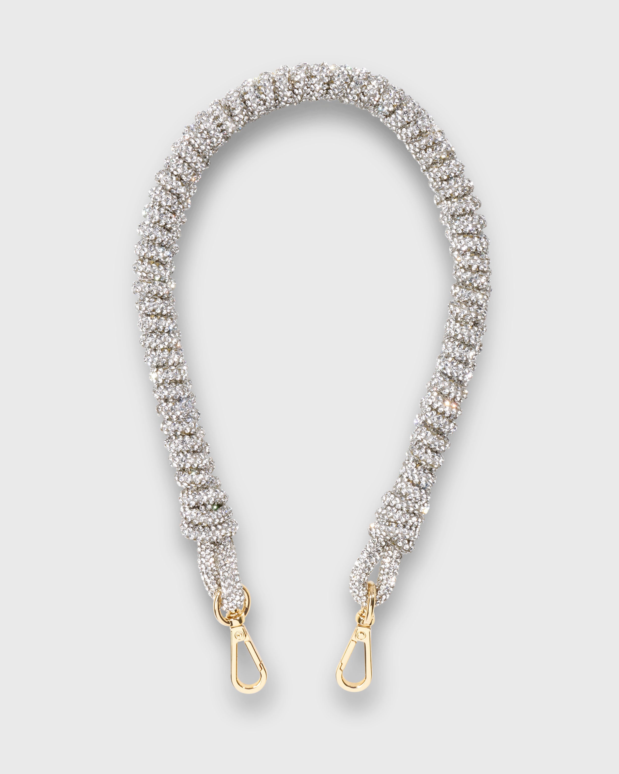 Braided Strap Crystal Gold – WEAT-STUDIO