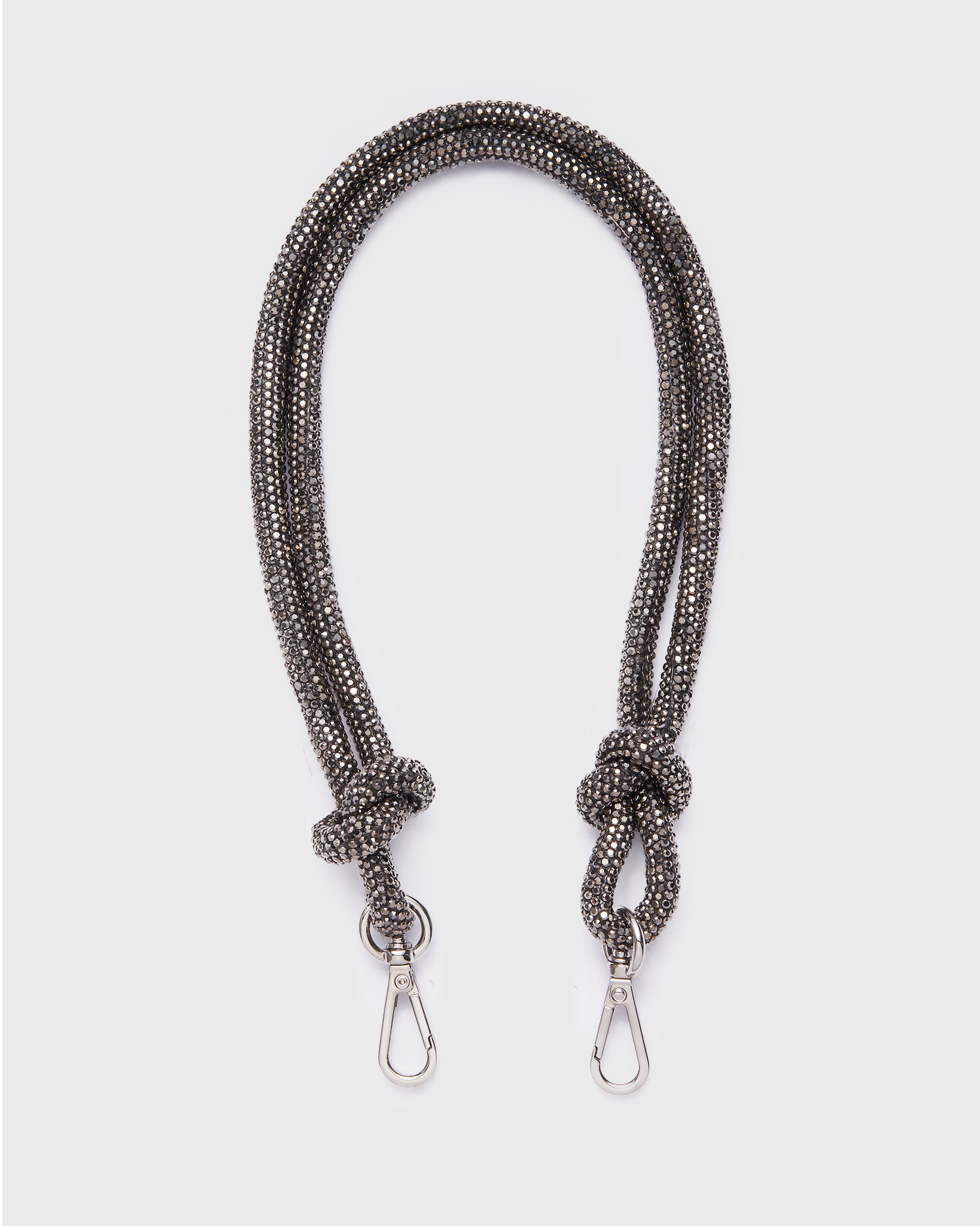 Knot Strap Crystal Black – WEAT-STUDIO