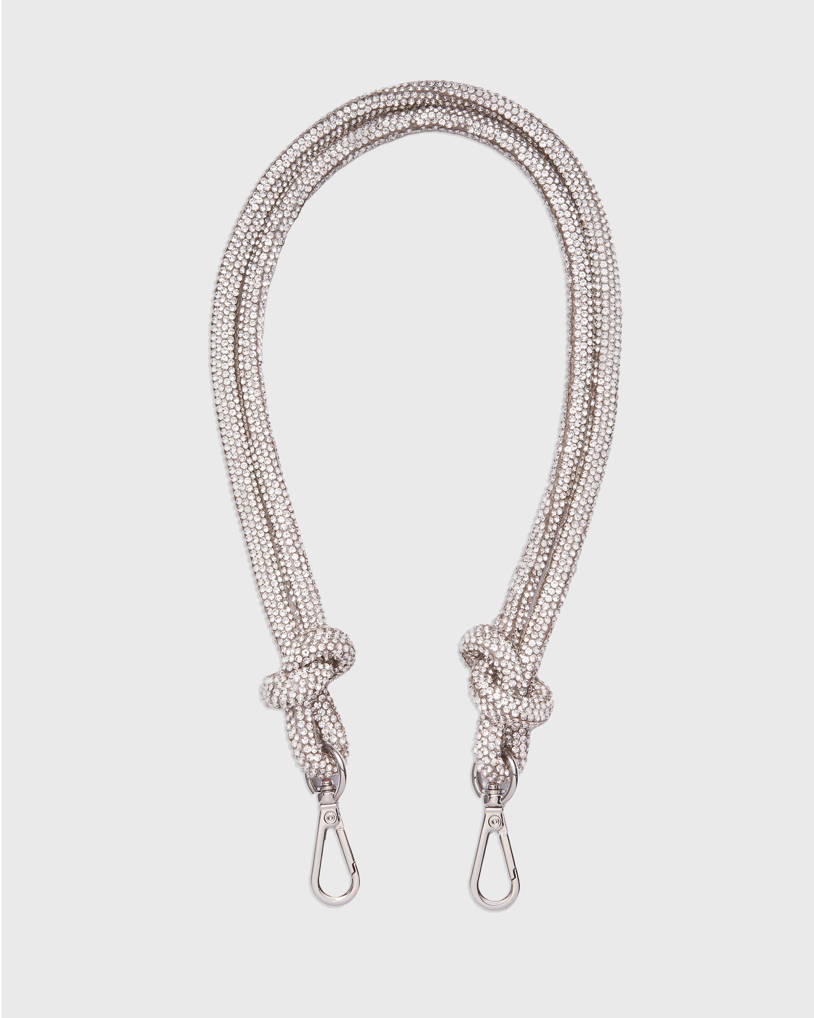 Knot Strap Crystal - Silver – WEAT-STUDIO